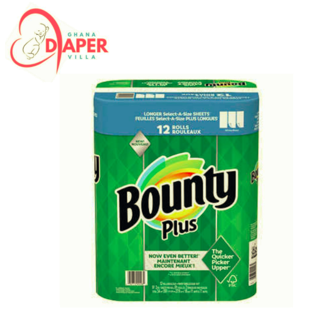 Bounty Tissue Papers – 12 Packs – Ghana Diaper Villa